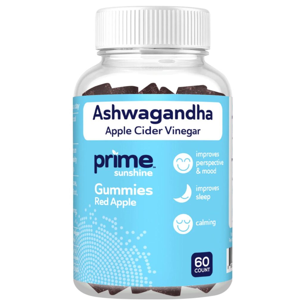 Ashwagandha Apple Cider Vinegar Red Apple Gummy